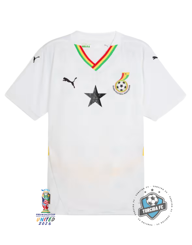 Ghana World Cup 2026 Home Jersey – Torcida FC